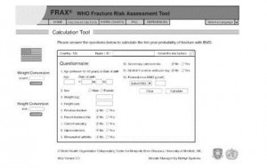 Evaluación de riesgo (FRAX) - National Osteoporosis Foundation